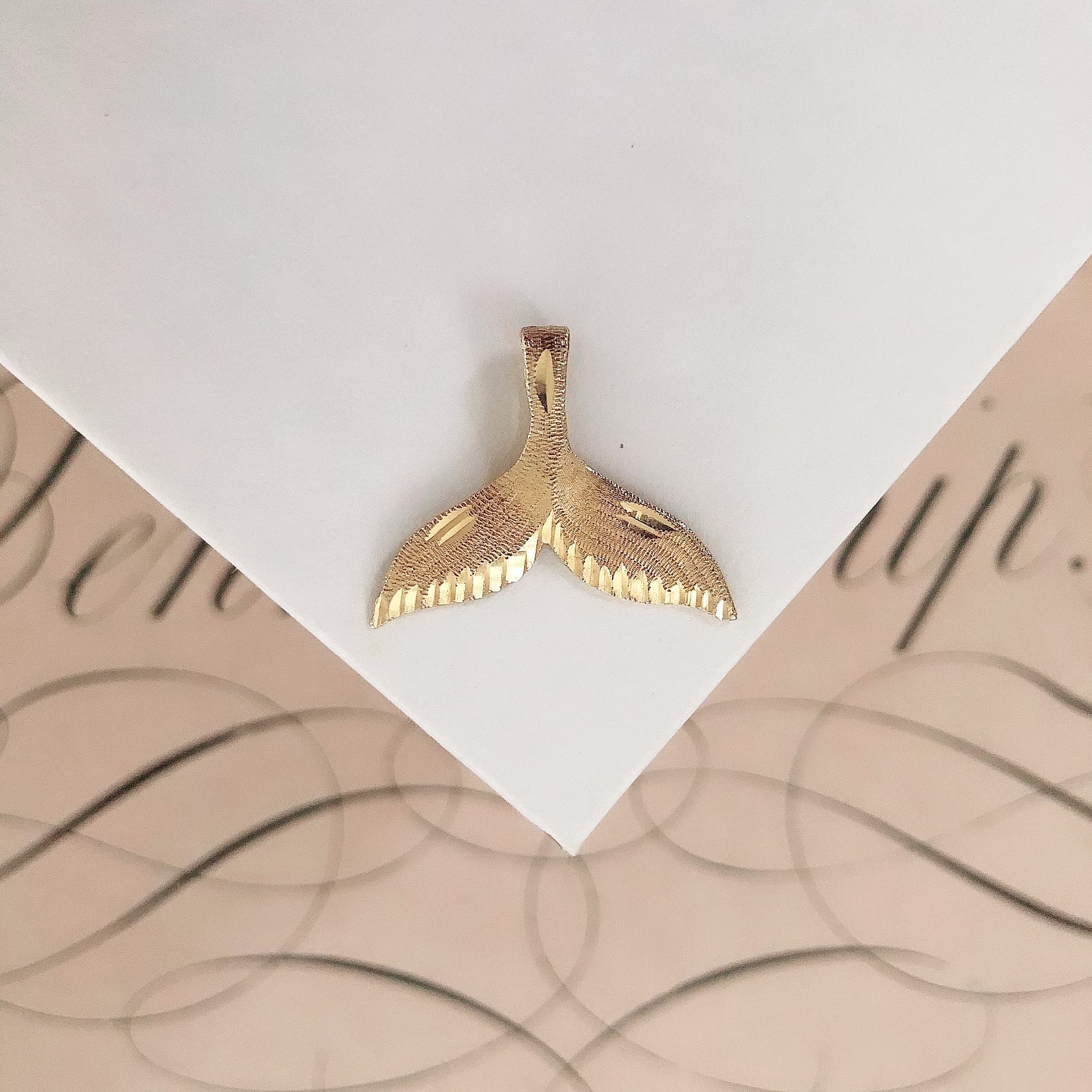 Vintage 14k Mermaid Tail Pendant – WinterLemon
