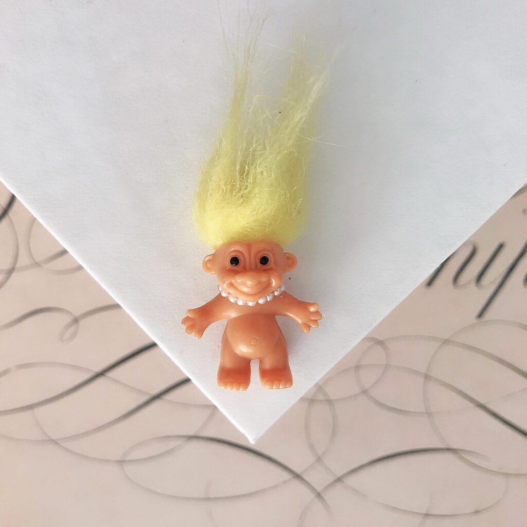 Limited Edition Yellow Trixie Troll Pendant – WinterLemon