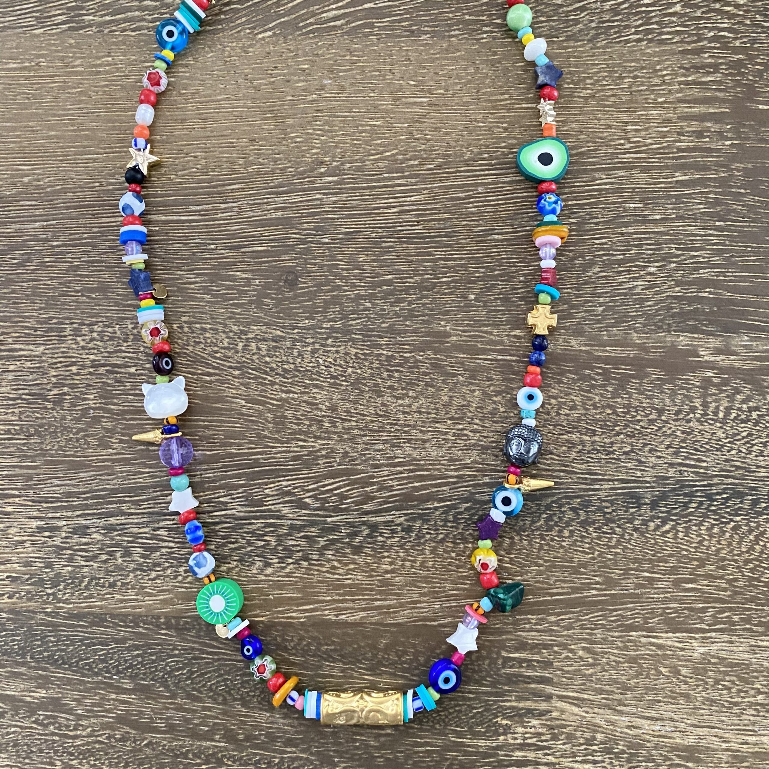 Rainbow Explosion Fun Necklace Number 2 – WinterLemon